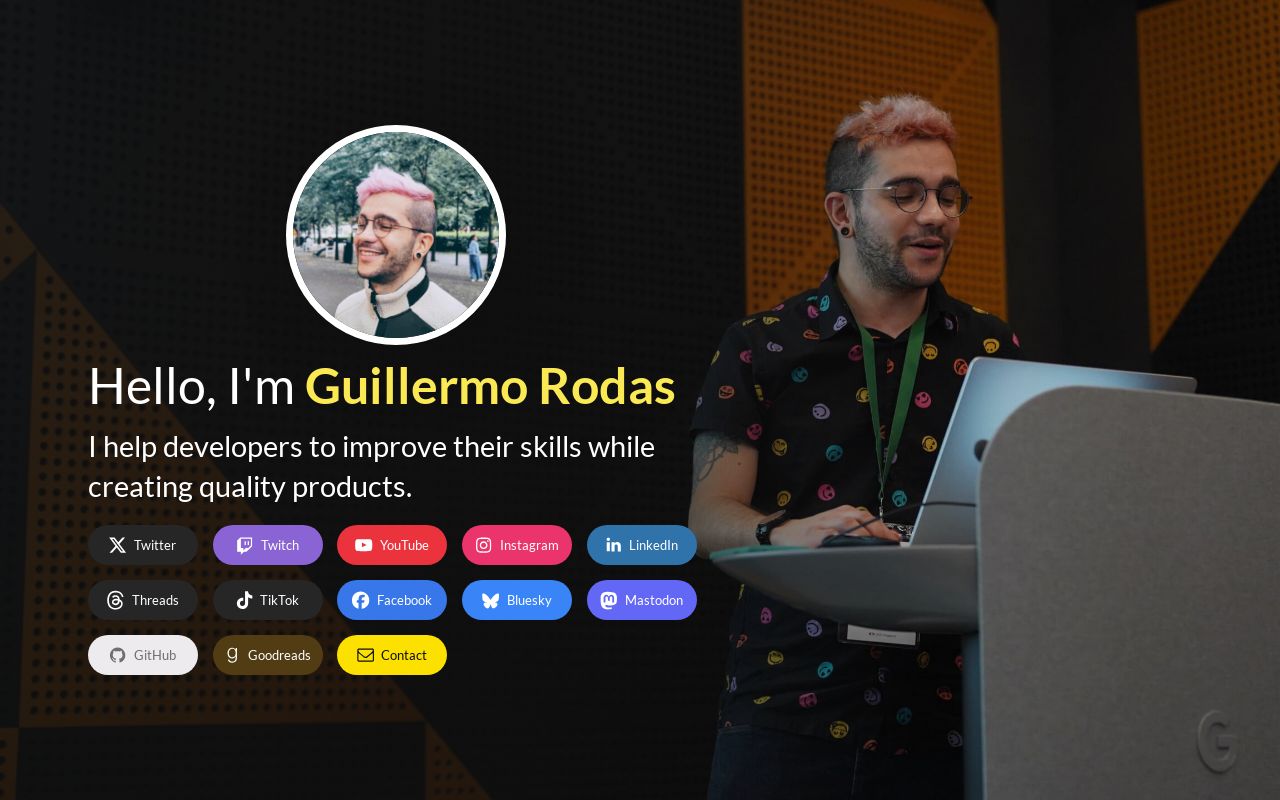 Guillermo Rodas — Full-stack JavaScript Developer